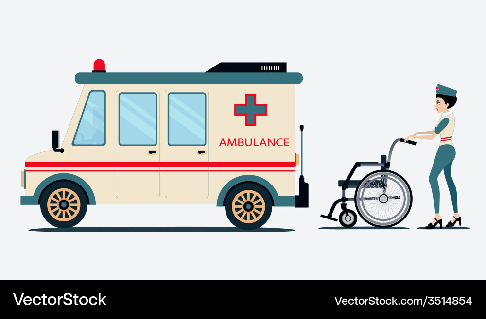 Ambulance Royalty Free Vector Image - VectorStock