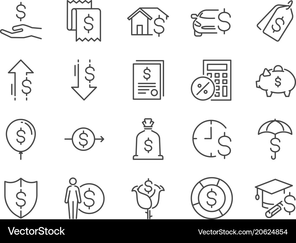 Costs Expenses Icon Vector Images (over 5,800)
