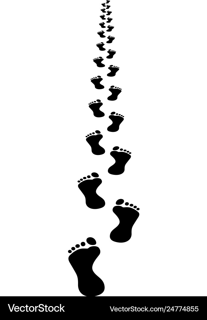 Footpath Royalty Free Vector Image - VectorStock