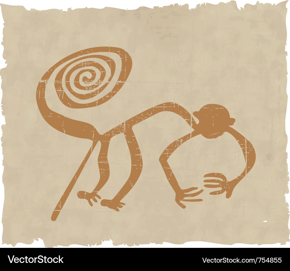 Nazca lines set Royalty Free Vector Image - VectorStock