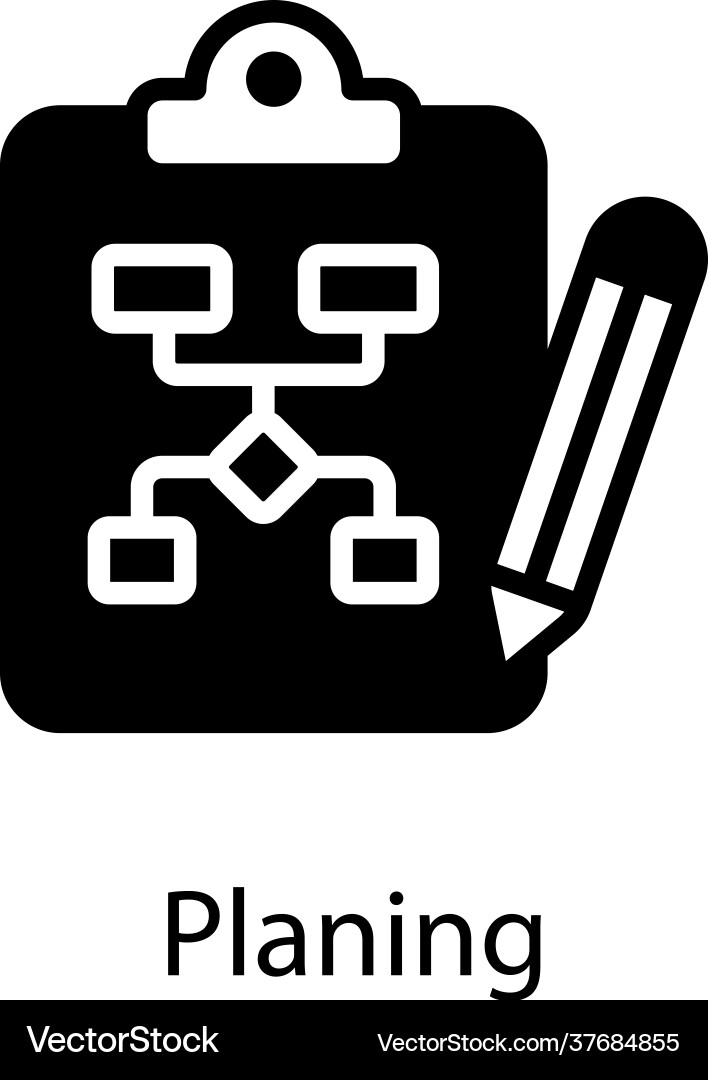 Planning Royalty Free Vector Image - VectorStock
