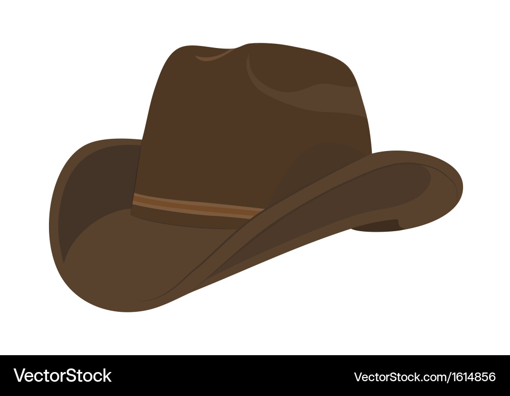 Cowboy hat Royalty Free Vector Image - VectorStock