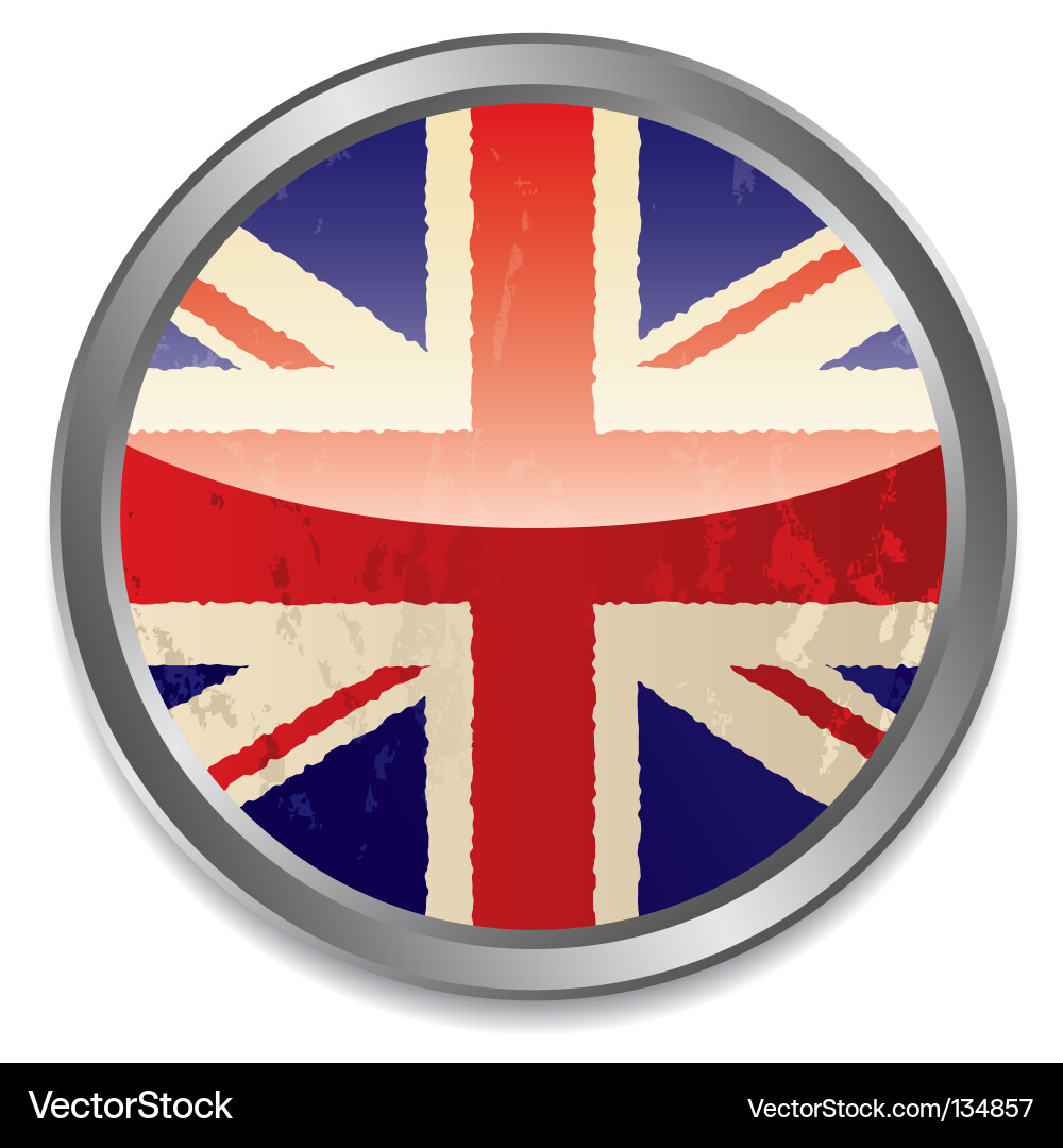 British Union Jack Icon Royalty Free Vector Image
