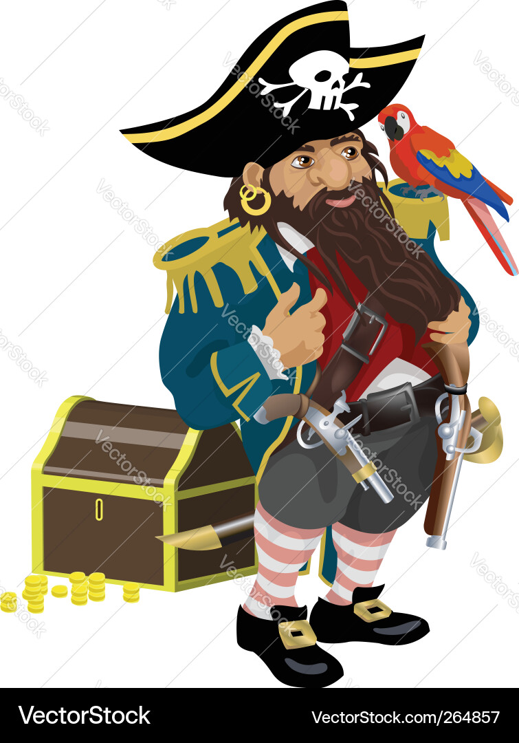 Pirate Royalty Free Vector Image - VectorStock