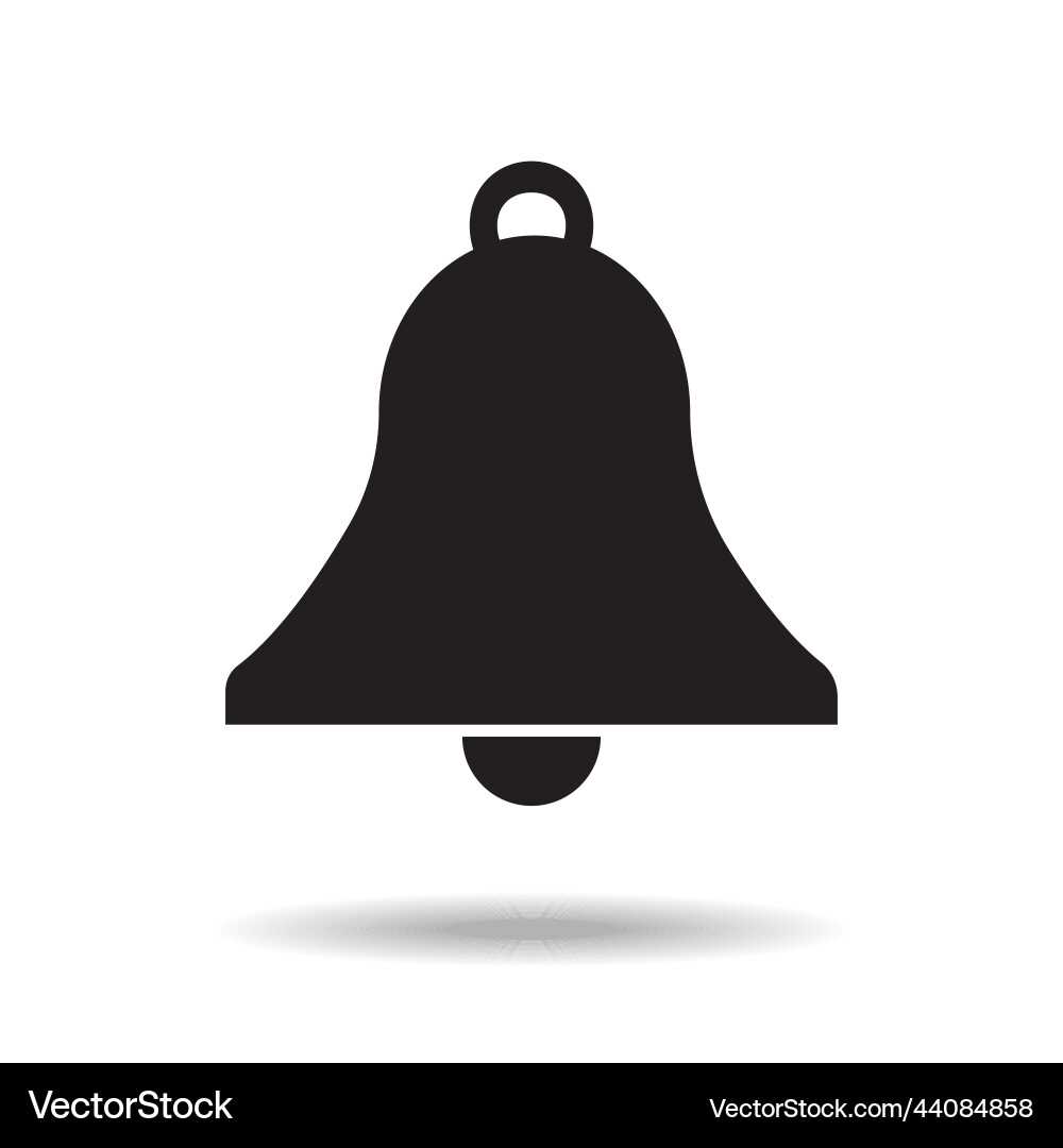 Ringing bell icon Royalty Free Vector Image - VectorStock