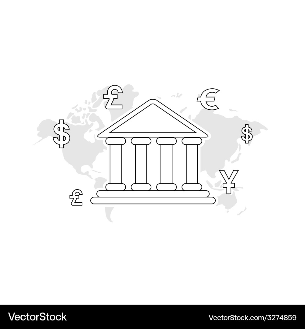 Bank Transfer Payment Icons Royalty Free Vector Image