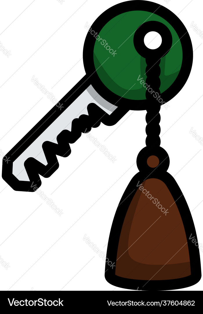 Hotel room key icon Royalty Free Vector Image - VectorStock