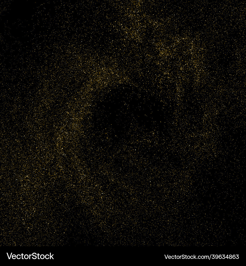 Golden stardust Royalty Free Vector Image - VectorStock