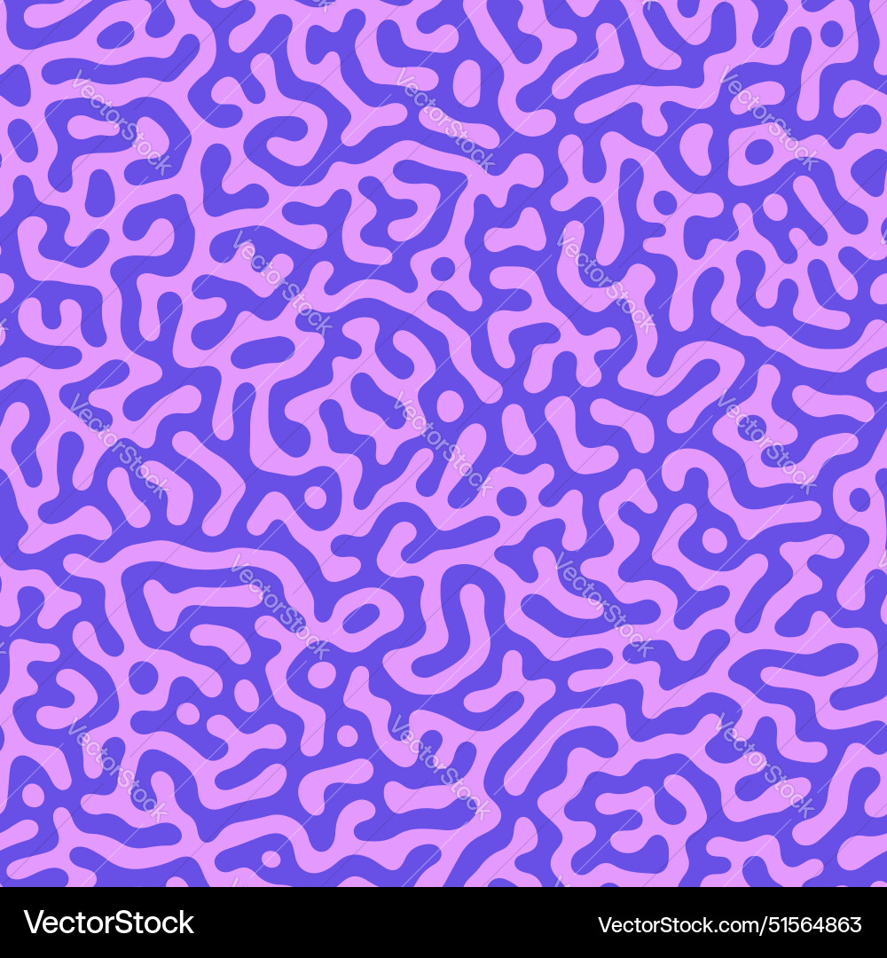 Psychedelic Purple Abstract Pattern Royalty Free Vector