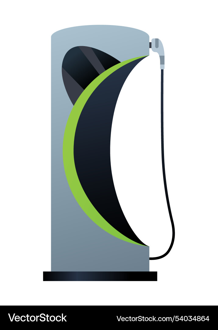 Car charger icon electromobile charging station Vector Image
