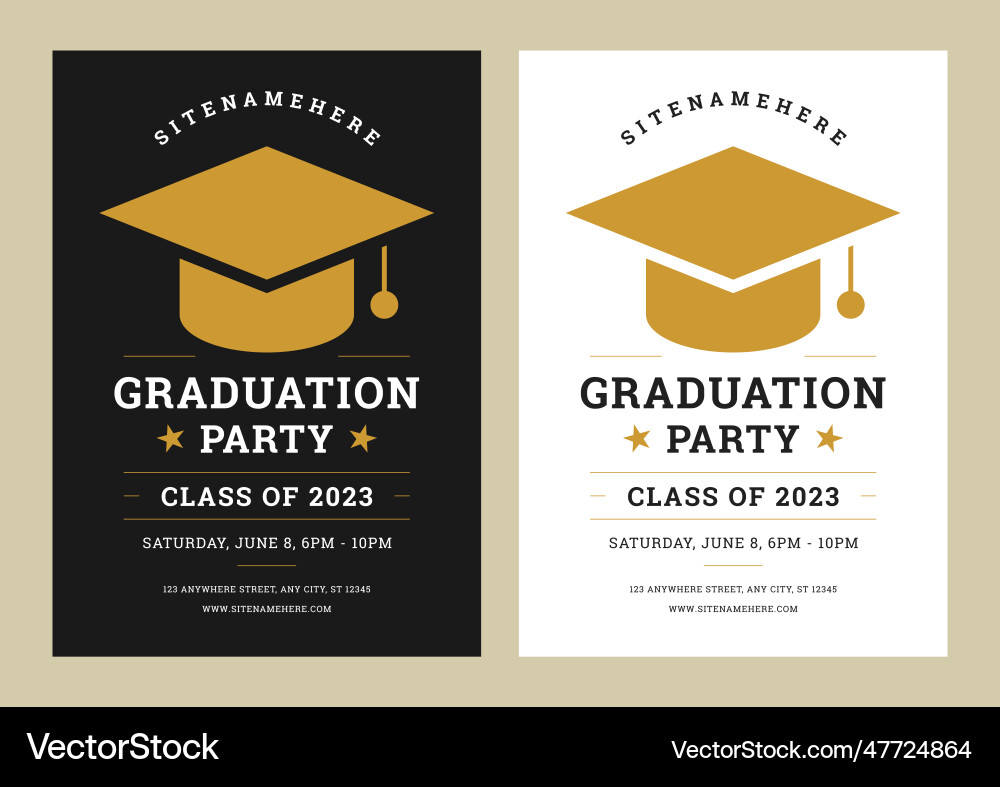 Graduation Ceremony Posters