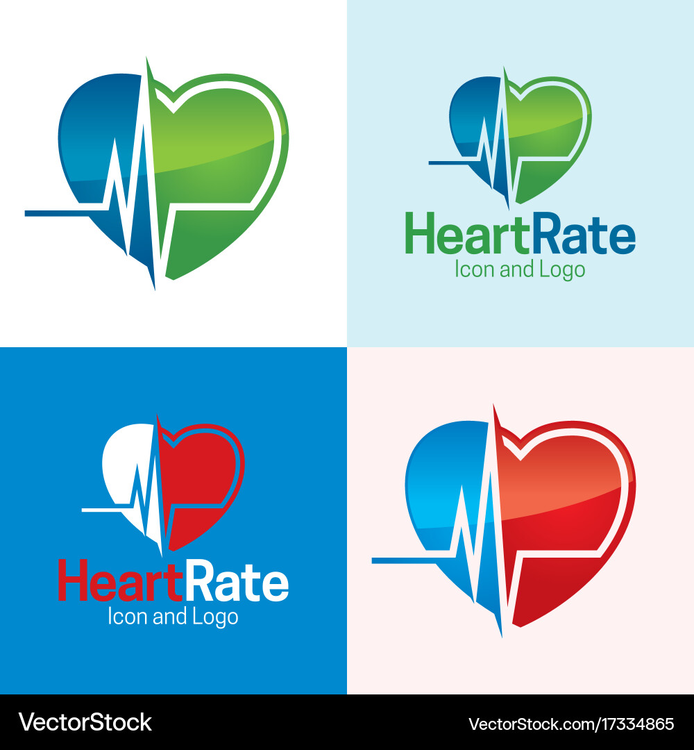 Heart rate Royalty Free Vector Image - VectorStock