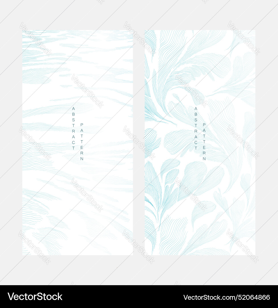 Abstract landscape background with white and blue Vector Image