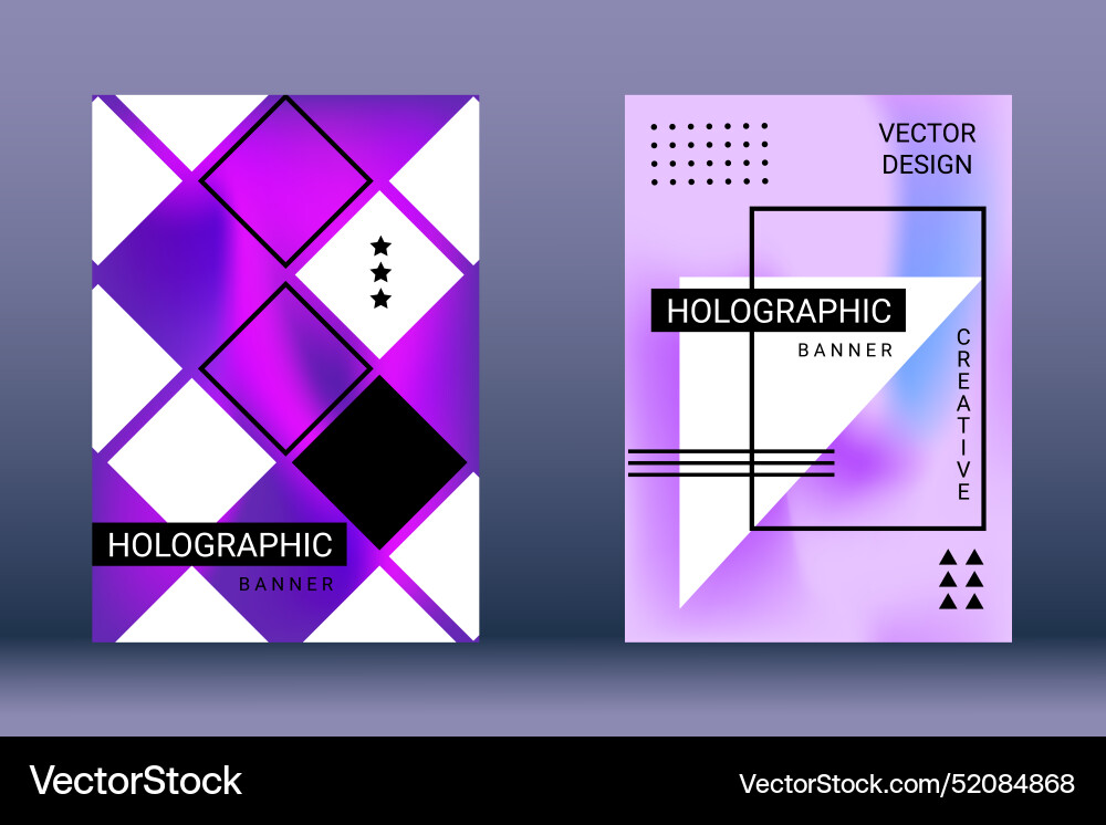 Artistic covers design creative fluid colors Vector Image