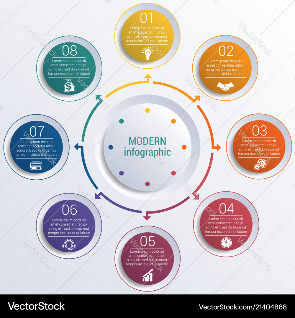 8 Positions Infographic Vector Images (97)