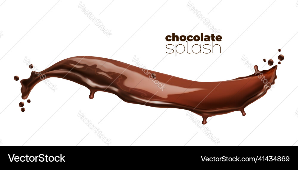 Jet Chocolate Splash Vector Images (84)