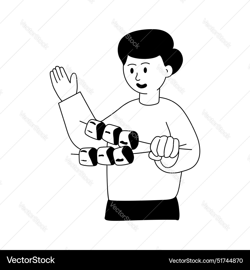 Meat lover Royalty Free Vector Image - VectorStock