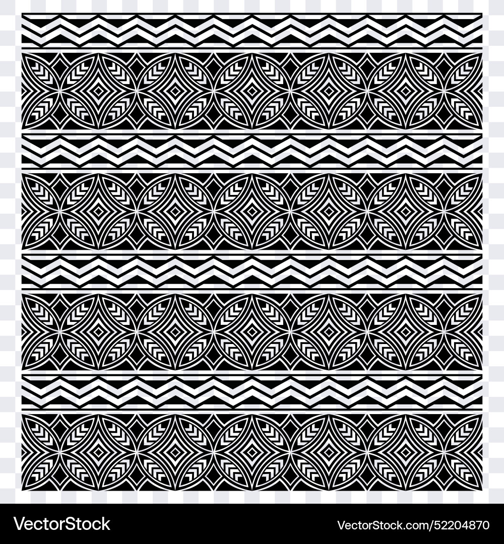 Polynesian tattoo tribal background design Vector Image