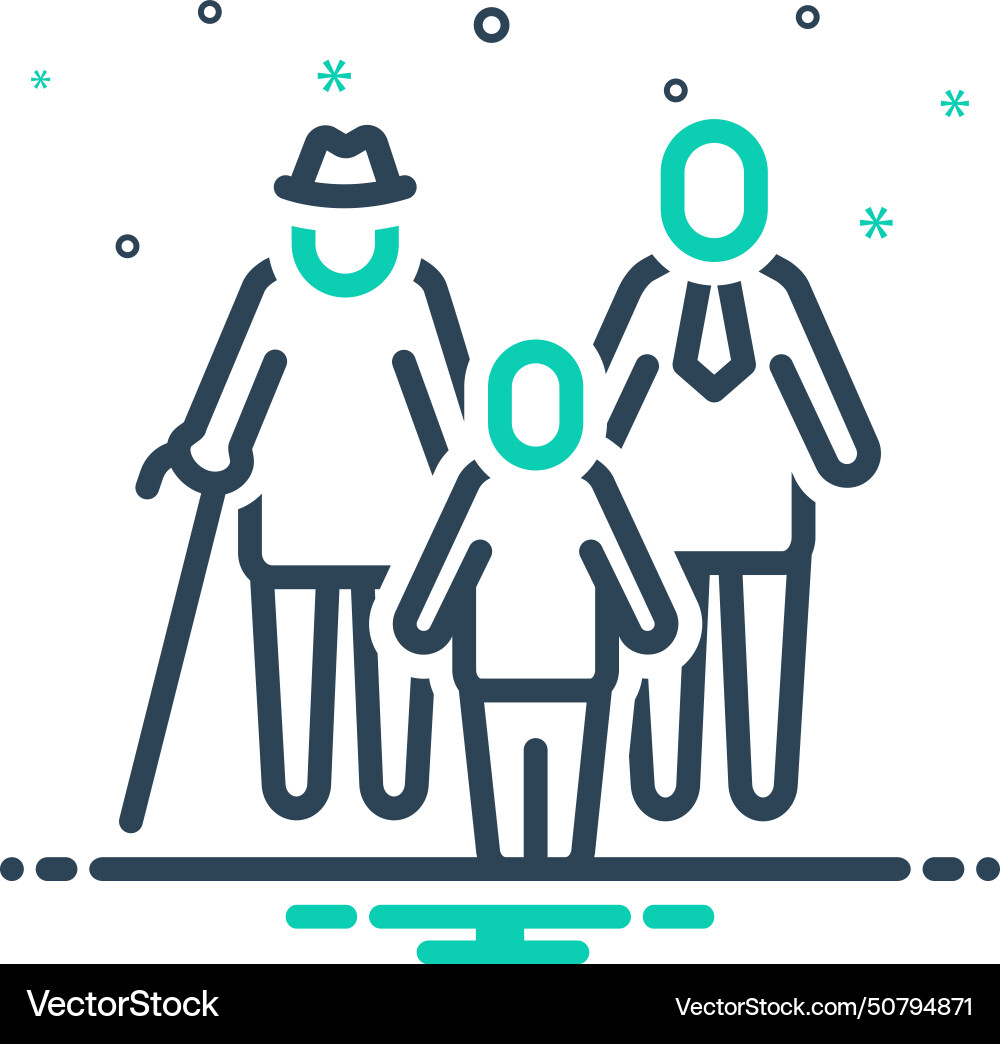 Generation Royalty Free Vector Image - VectorStock