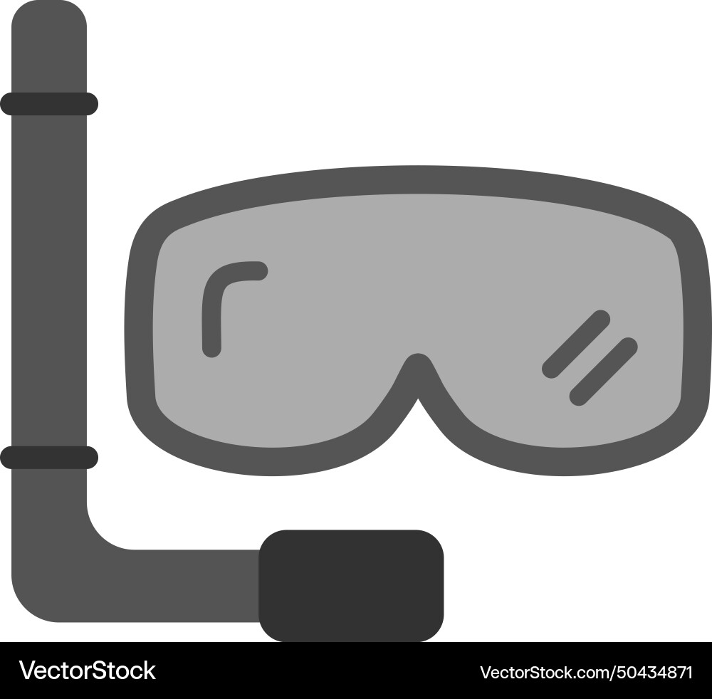 Snorkel icon image Royalty Free Vector Image - VectorStock