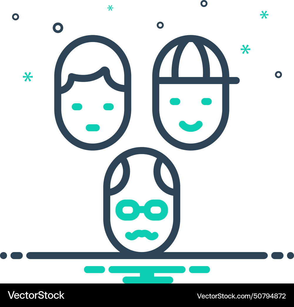 Generation Royalty Free Vector Image - VectorStock