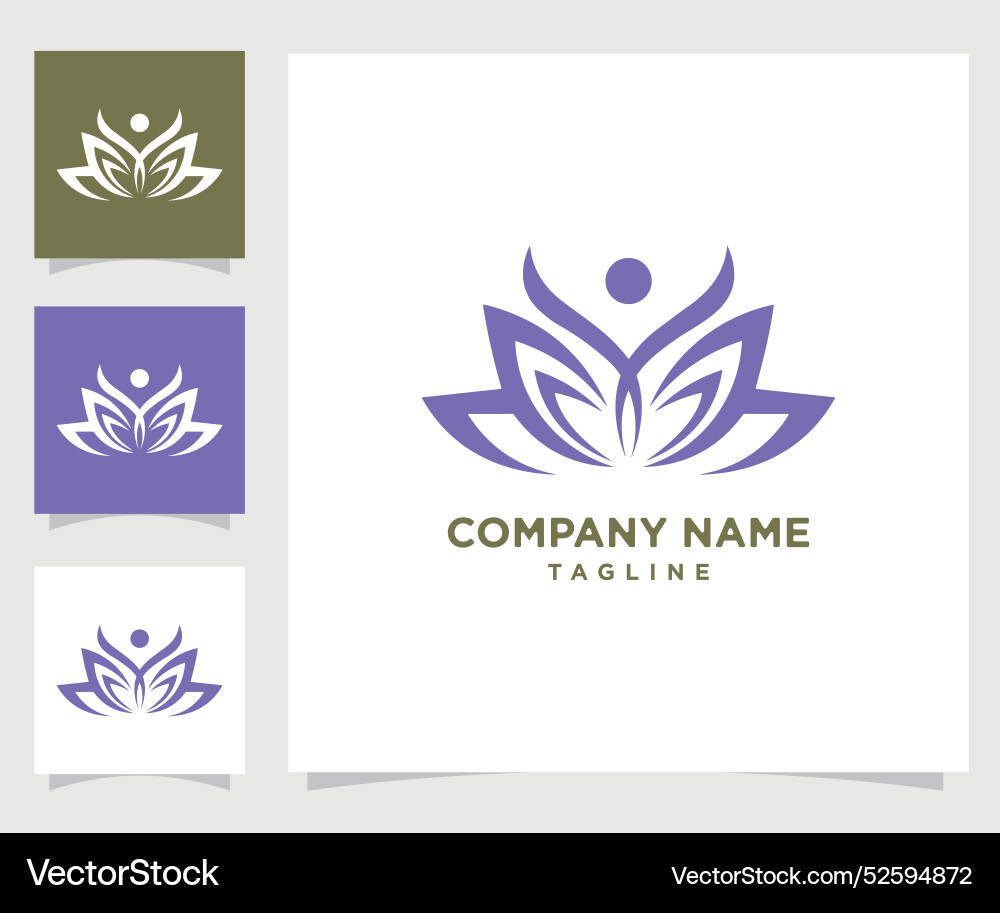 Logo icon simple nature Royalty Free Vector Image