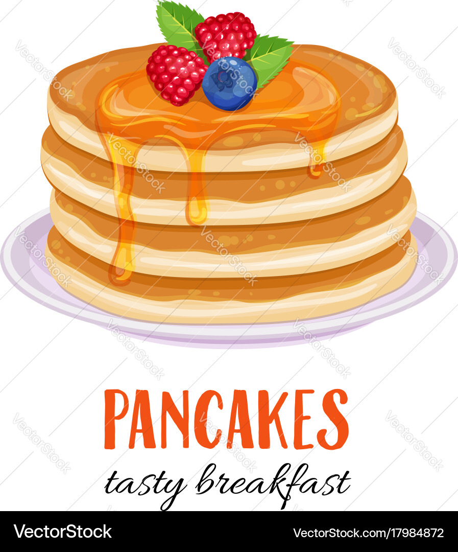 Pancake Stack Vector Images (over 3,300)