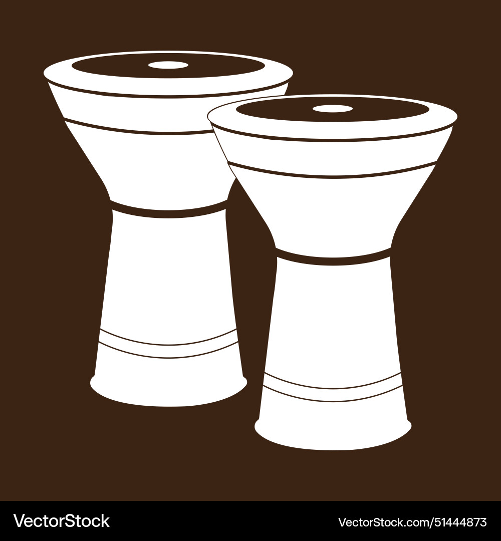 Darbuka icon design Royalty Free Vector Image - VectorStock