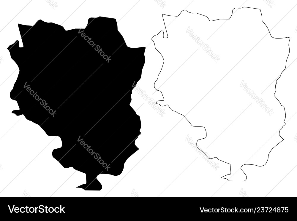 Sankuru province map Royalty Free Vector Image