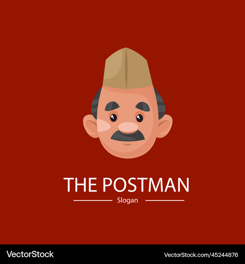 Postman mascot logo (45244876) – Royalty-Free Vector | VectorStock