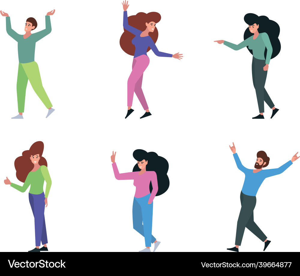 Emotionen Charaktere wütend sullen happy contented