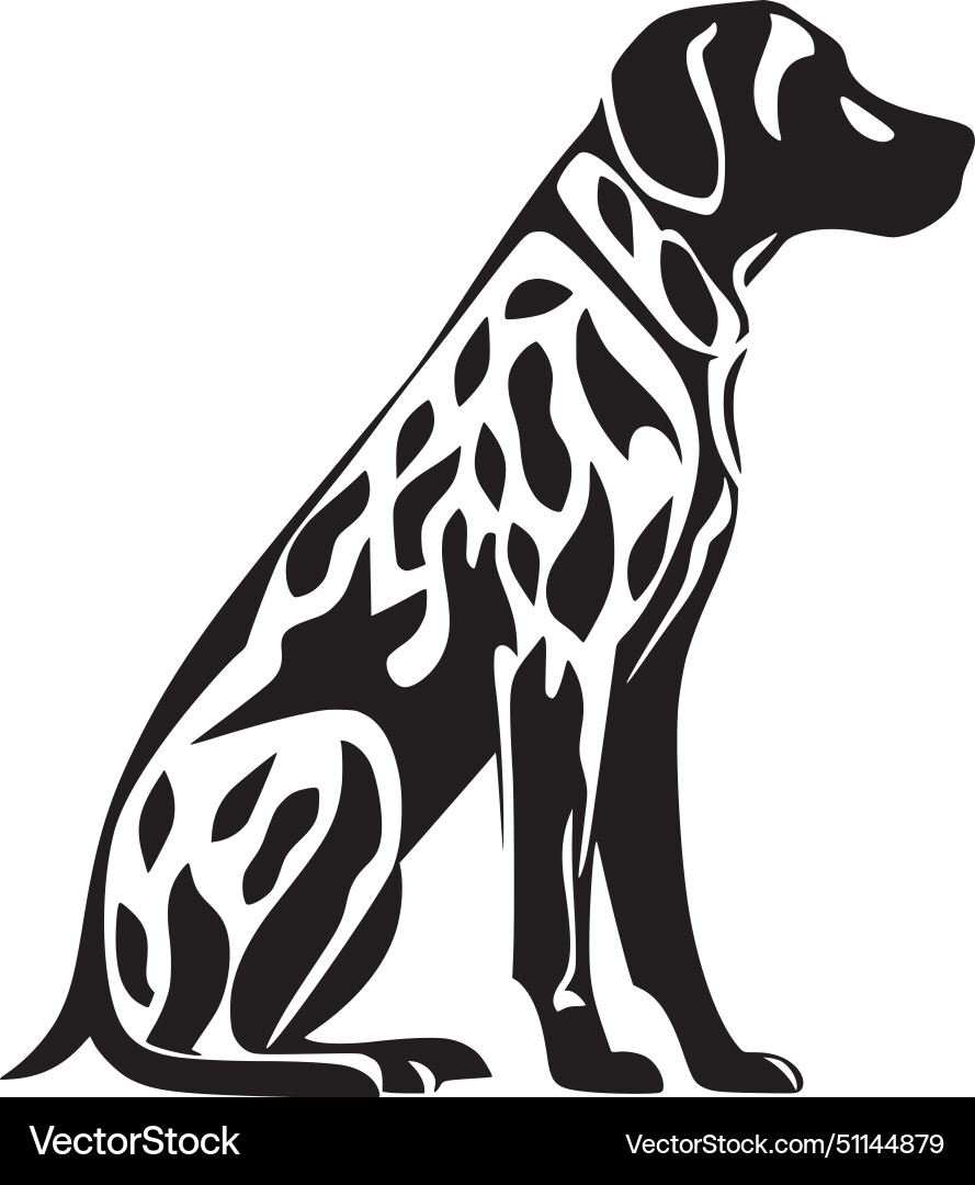 Dalmatian - high quality logo - ideal for t-shirt Vector Image