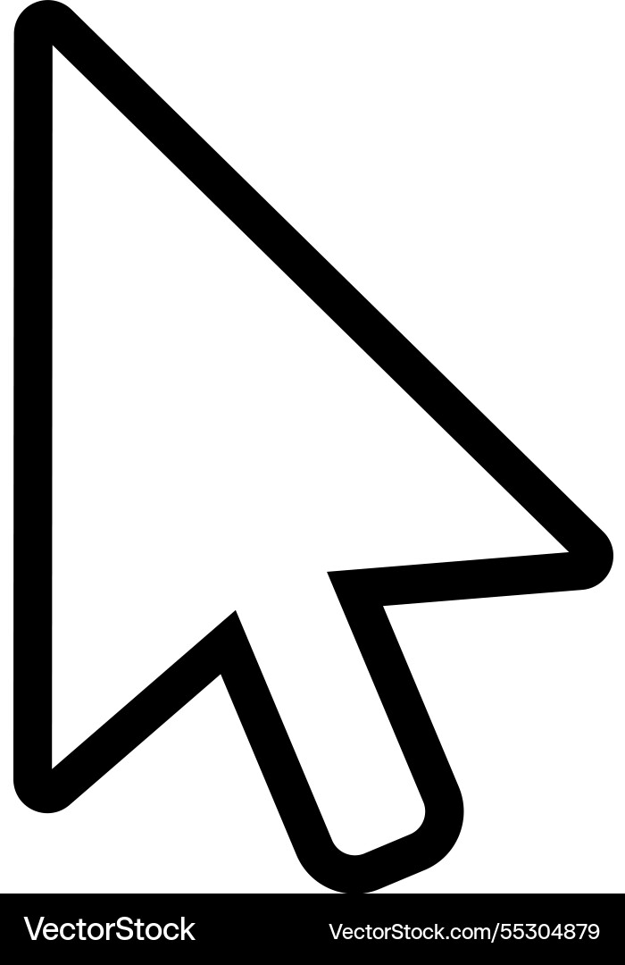 Mouse Arrow Cursor Selecting Clicking Royalty Free Vector