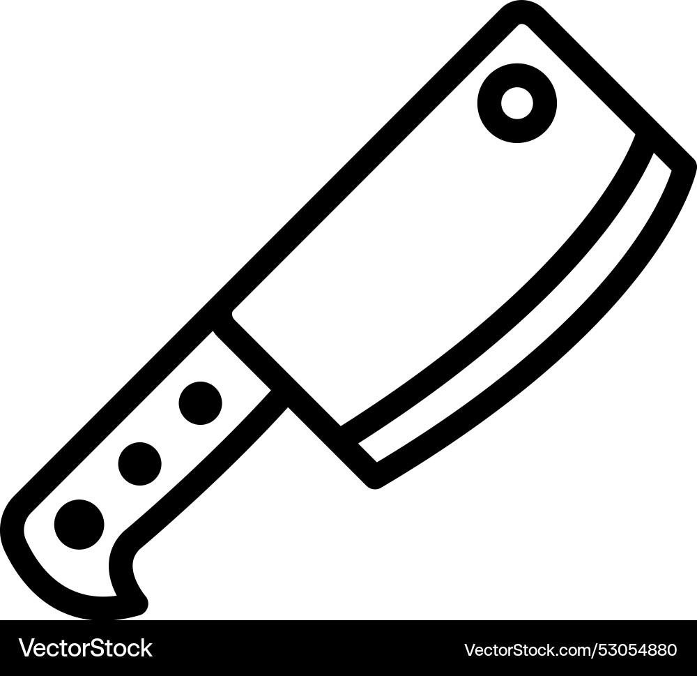 Butcher icon design Royalty Free Vector Image - VectorStock