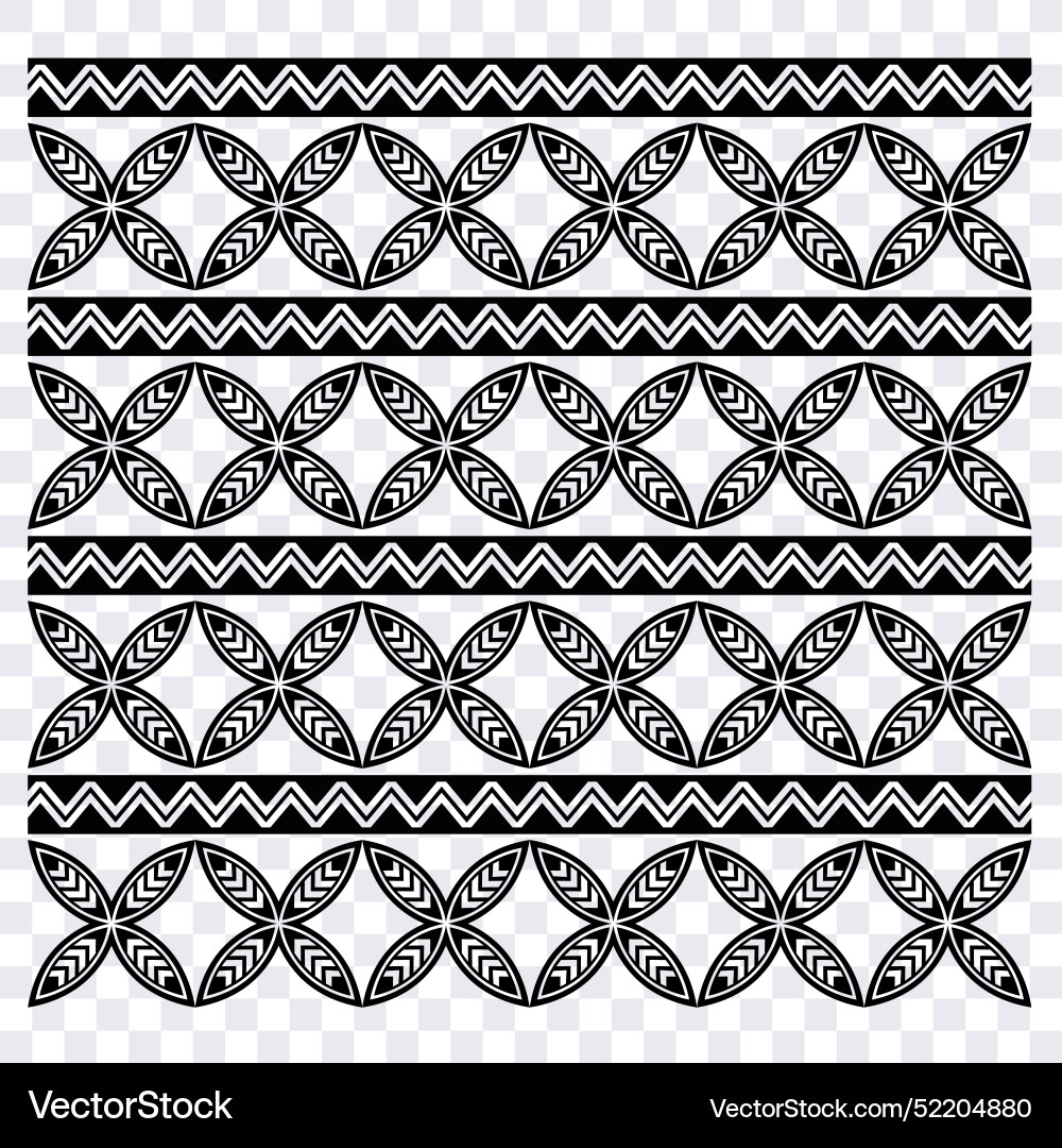 Polynesian tattoo tribal background design samoan Vector Image