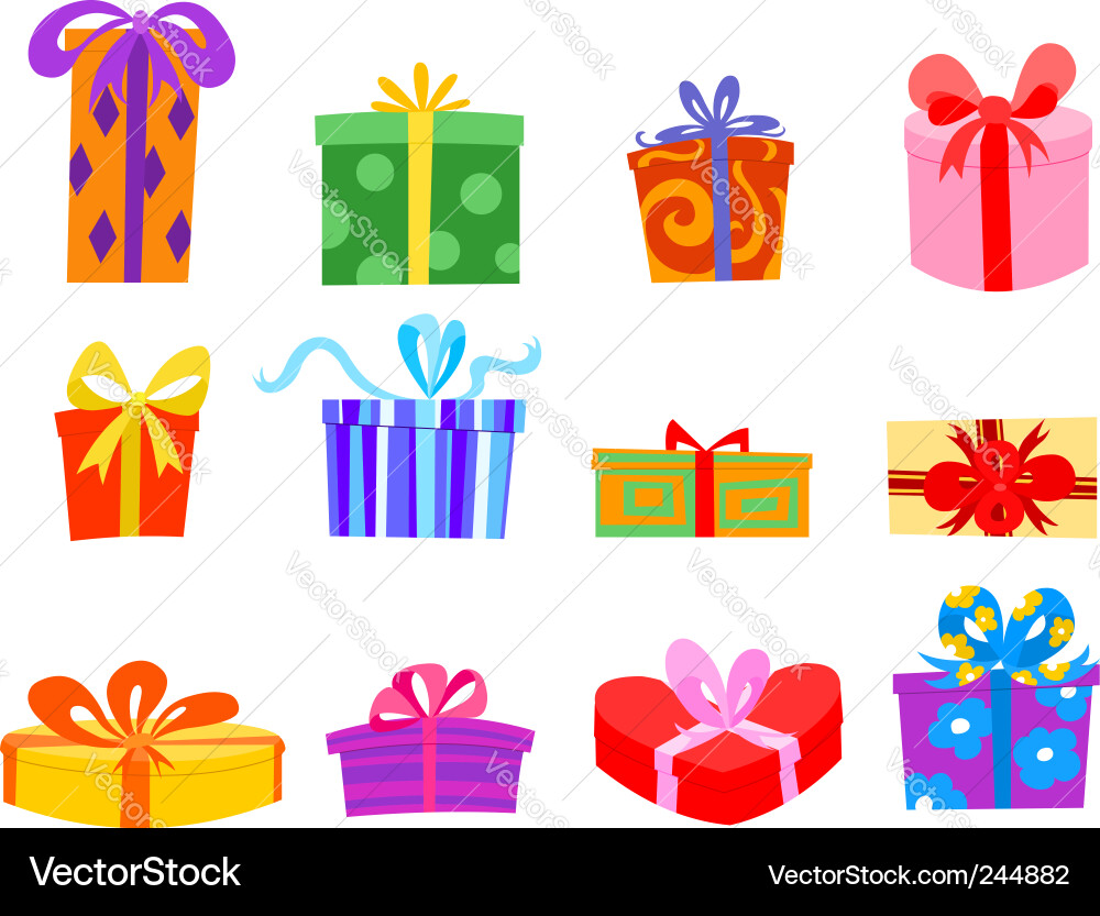 Gifts Royalty Free Vector Image - VectorStock