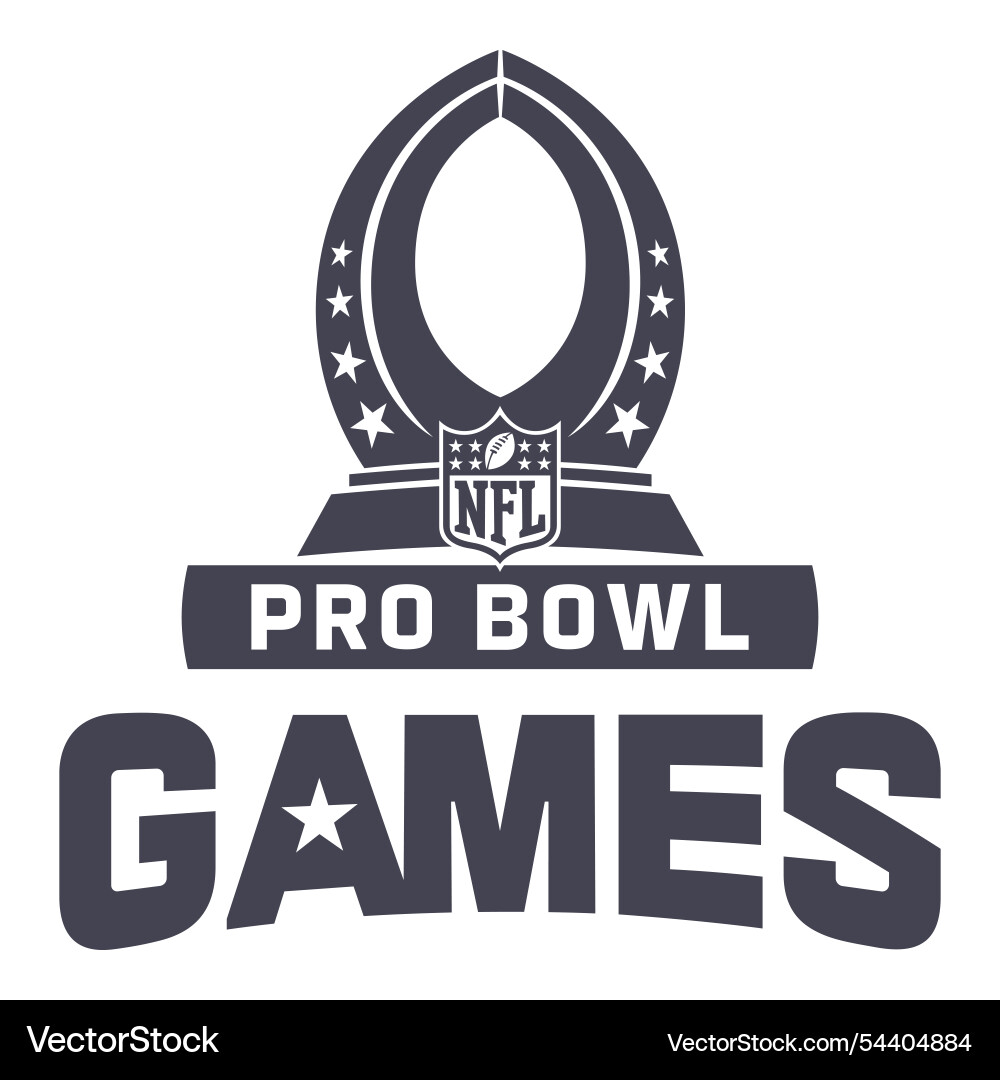 Minimalistic logo of pro bowl Royalty Free Vector Image