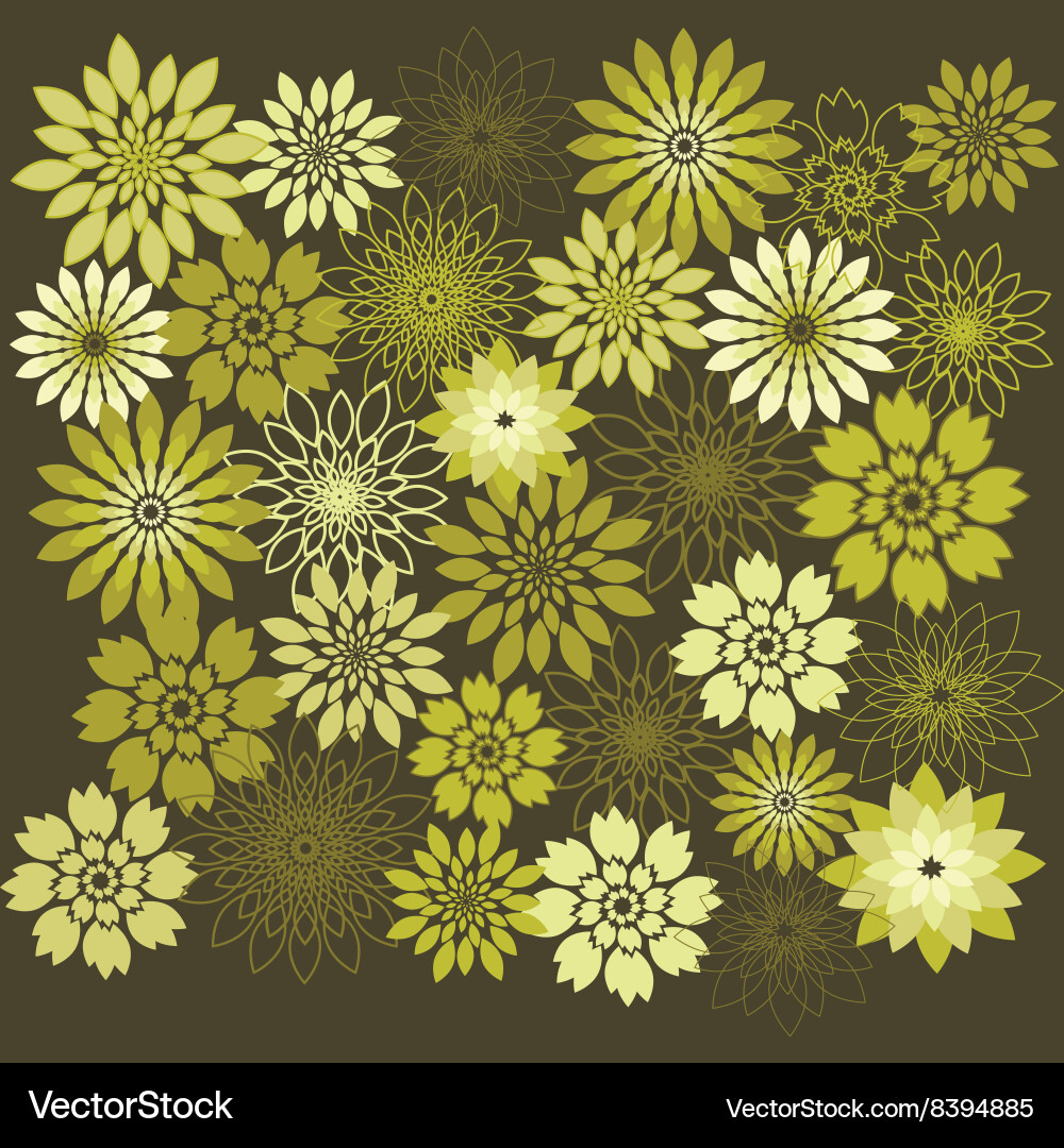 Floral Pattern Background Royalty Free Vector Image