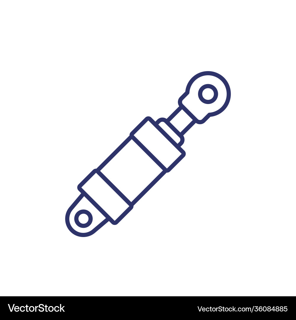 Cylinder Pneumatic Hydraulic Vector Images (97)