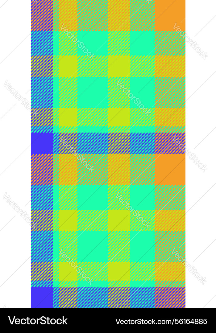 Plain textile tartan pattern awesome plaid Vector Image