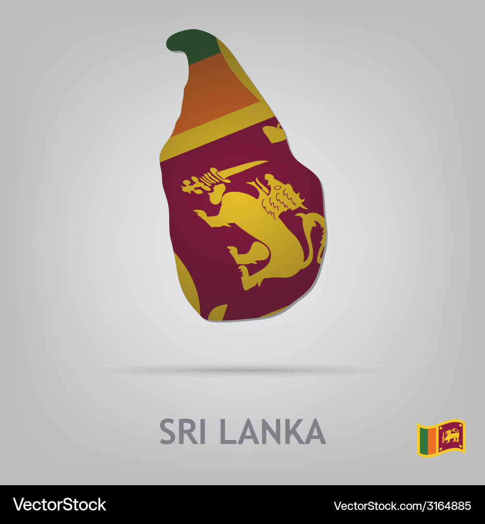 Sri lanka Royalty Free Vector Image - VectorStock