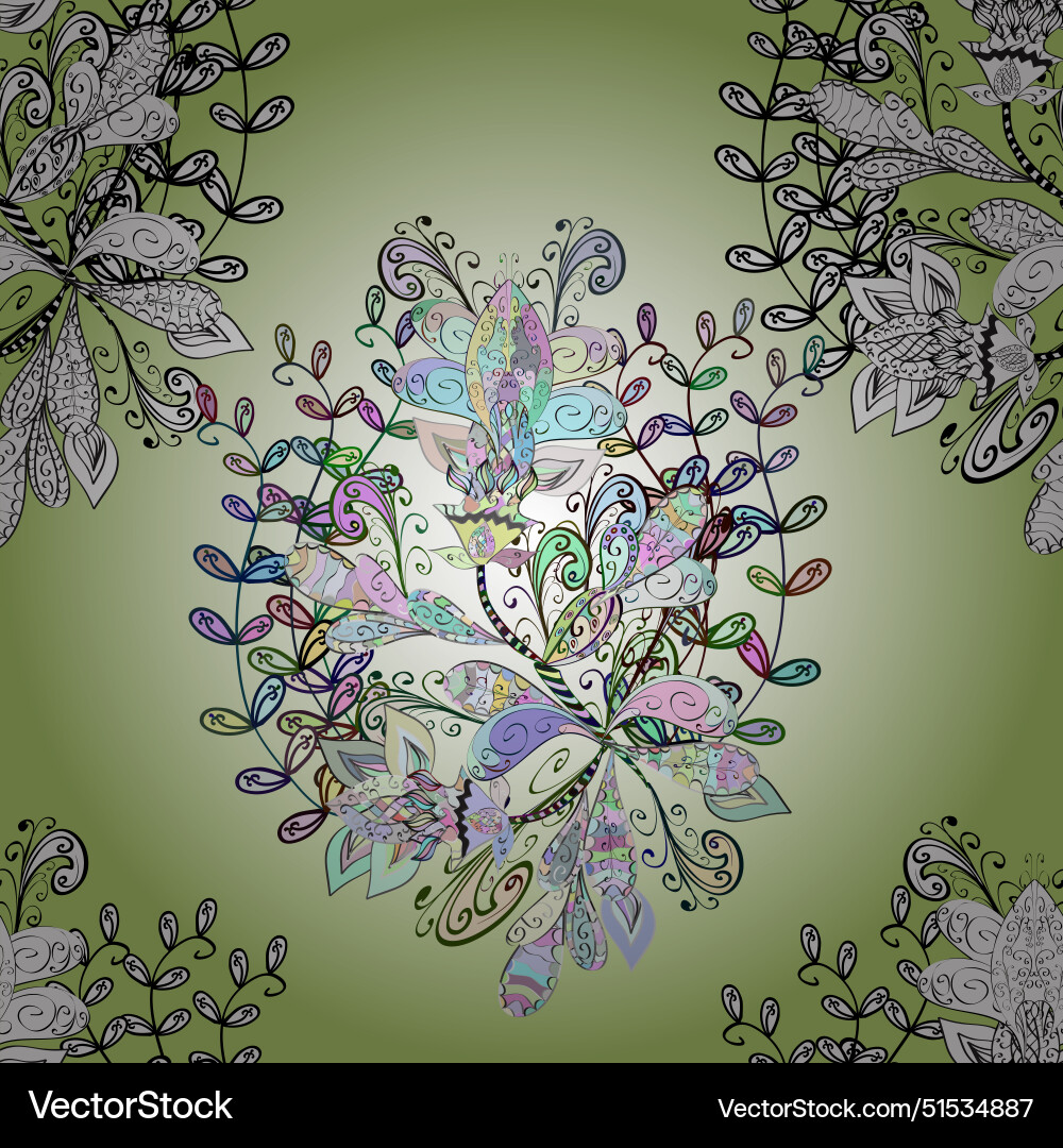 Interesting super cute abstract and nice picture Vector Image