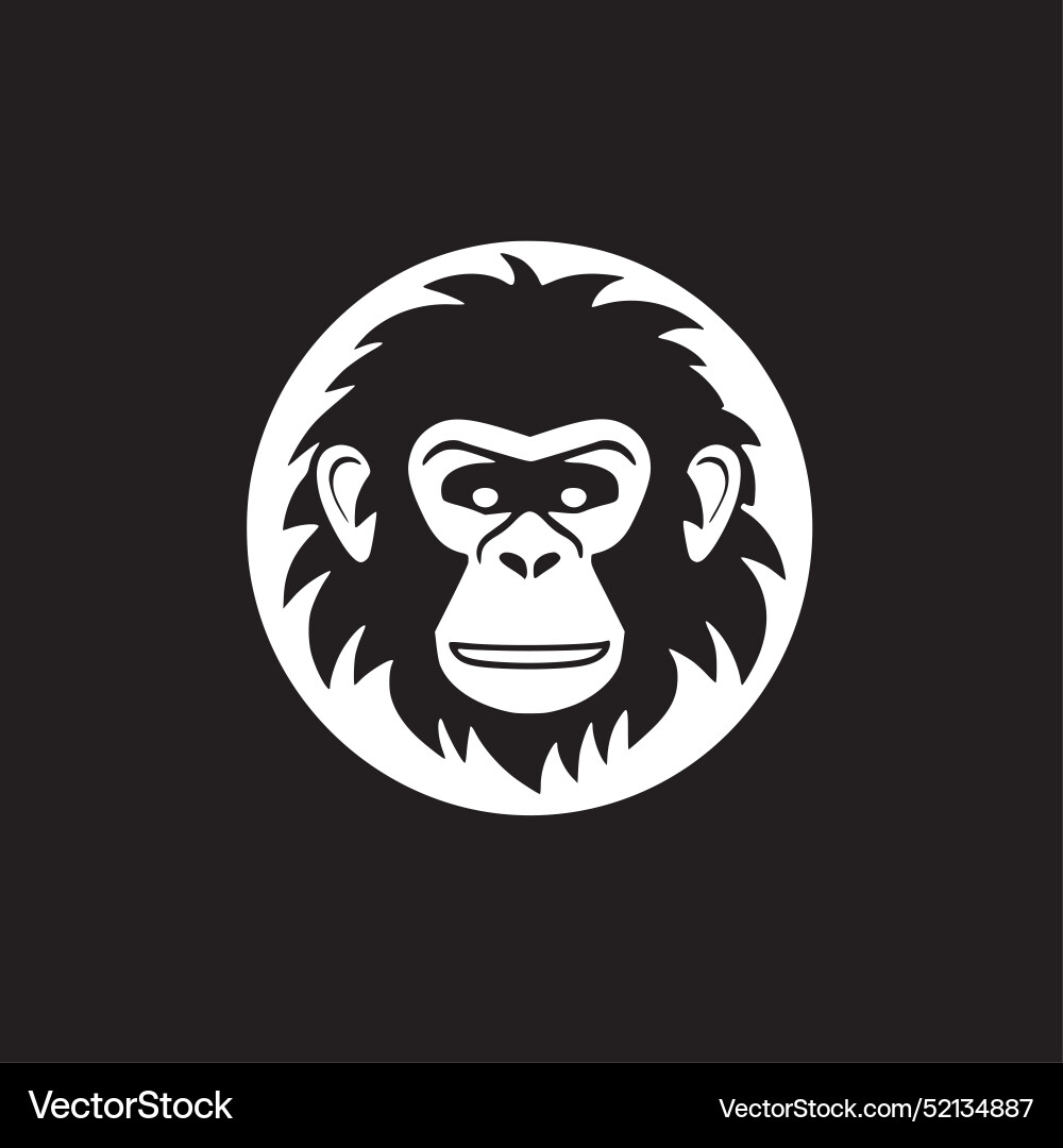 Monkey - high quality logo - ideal for t-shirt Vector Image