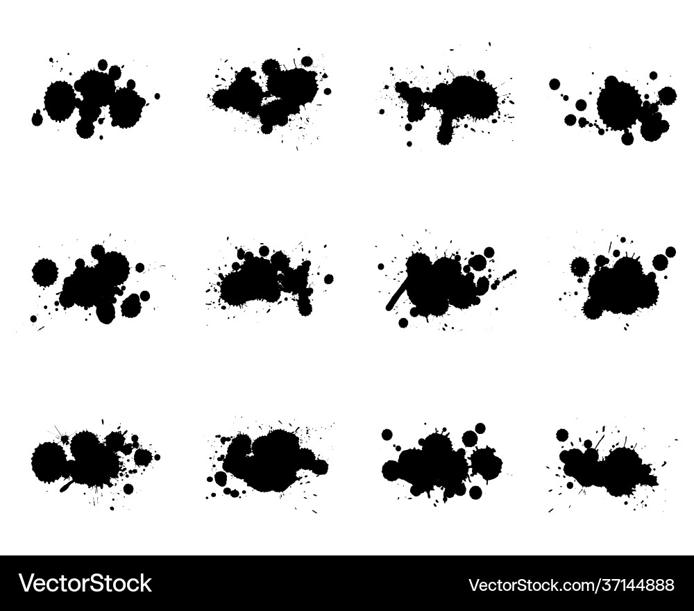 Stains ink Royalty Free Vector Image - VectorStock