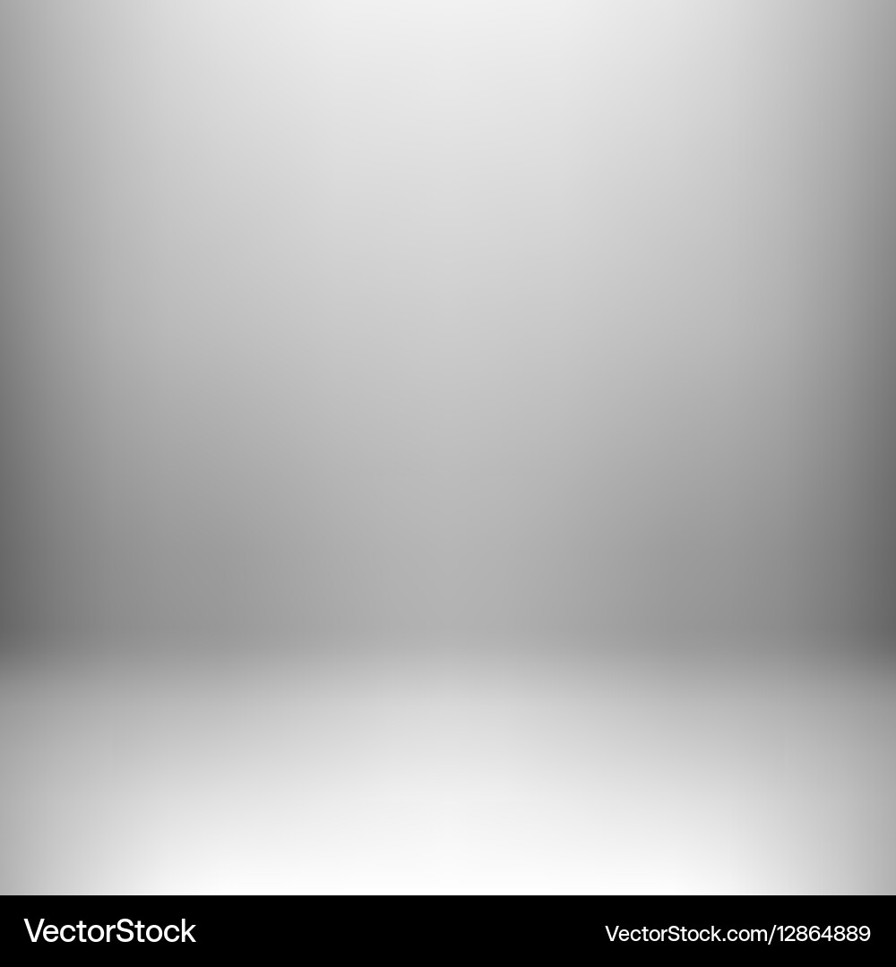 White studio background Royalty Free Vector Image