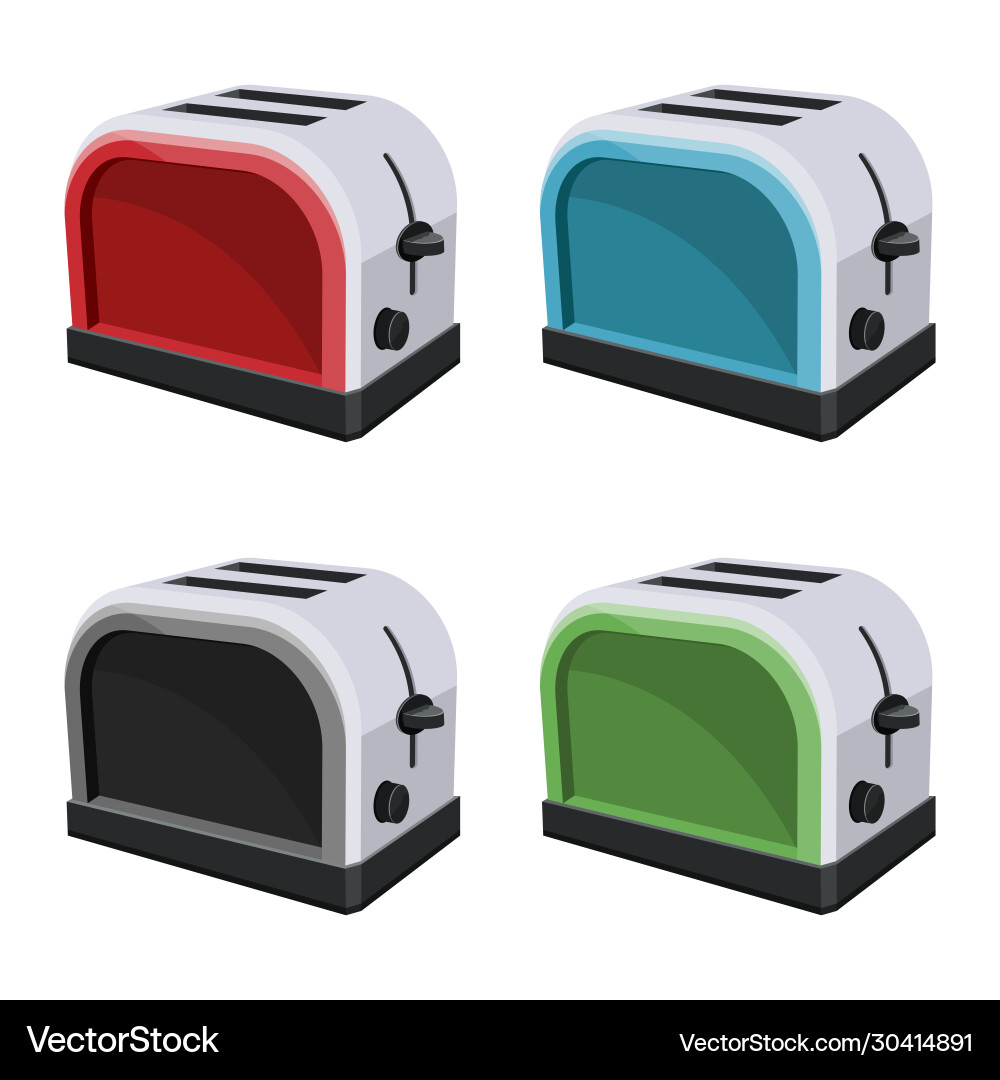 Bread toaster Royalty Free Vector Image - VectorStock
