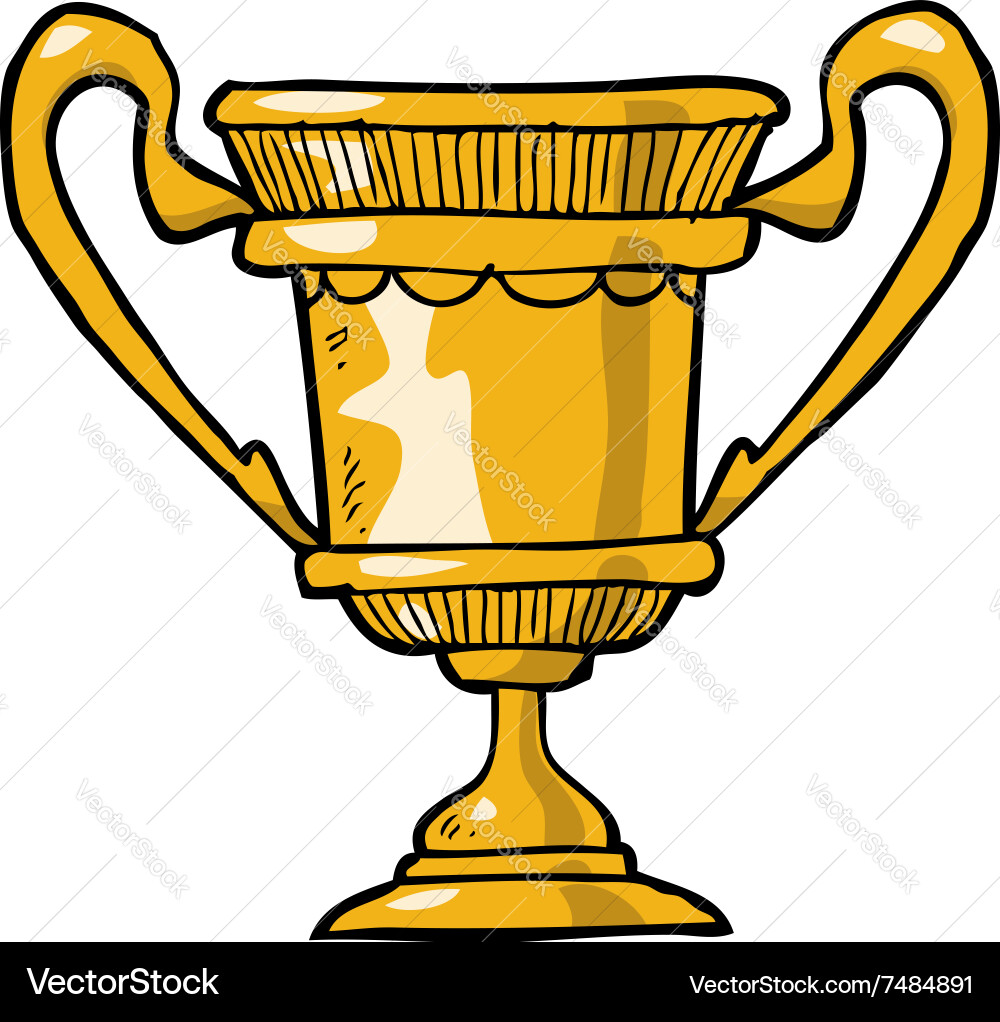 Cartoon cup Royalty Free Vector Image - VectorStock