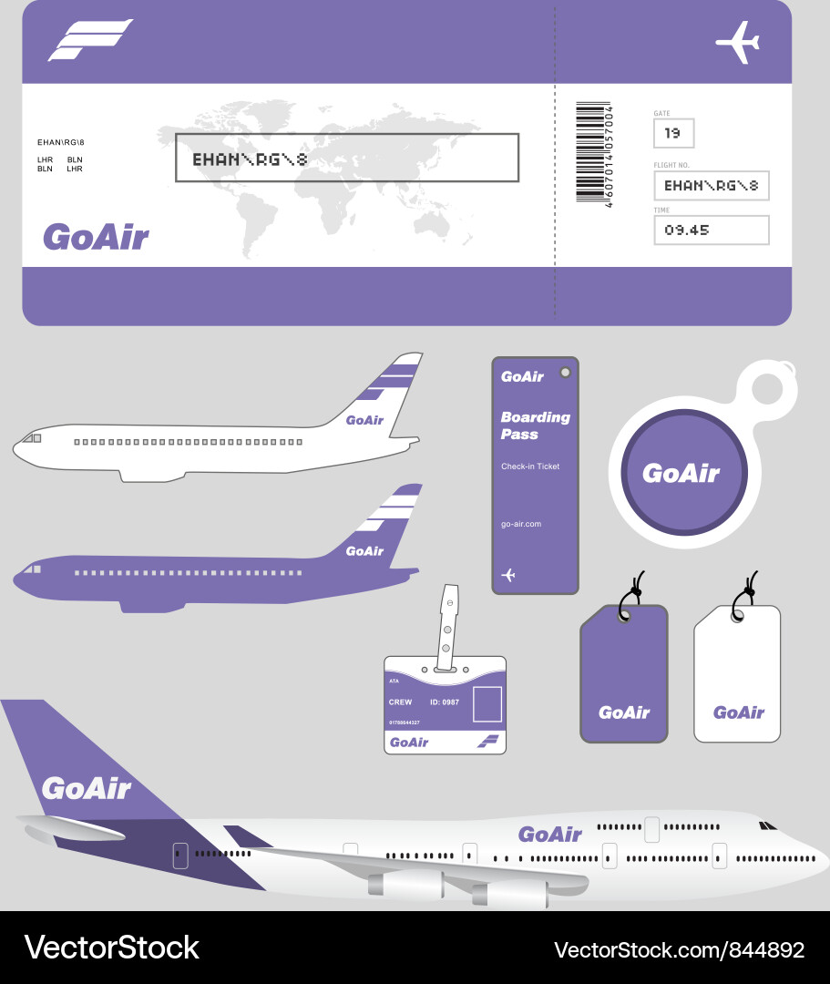 First Class Ticket Vector Images (over 400)