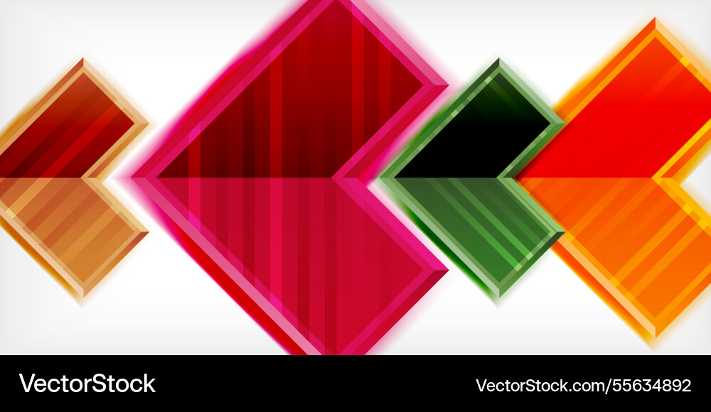 Arrow geometric abstract background for wallpaper Vector Image