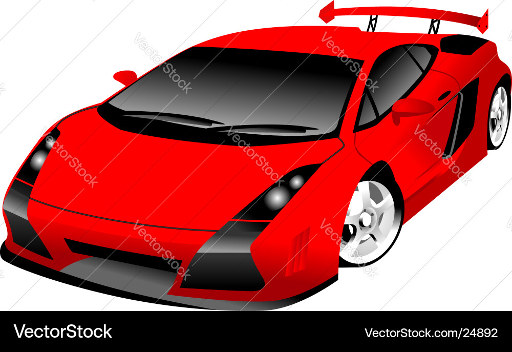Lamborghini gallardo Royalty Free Vector Image